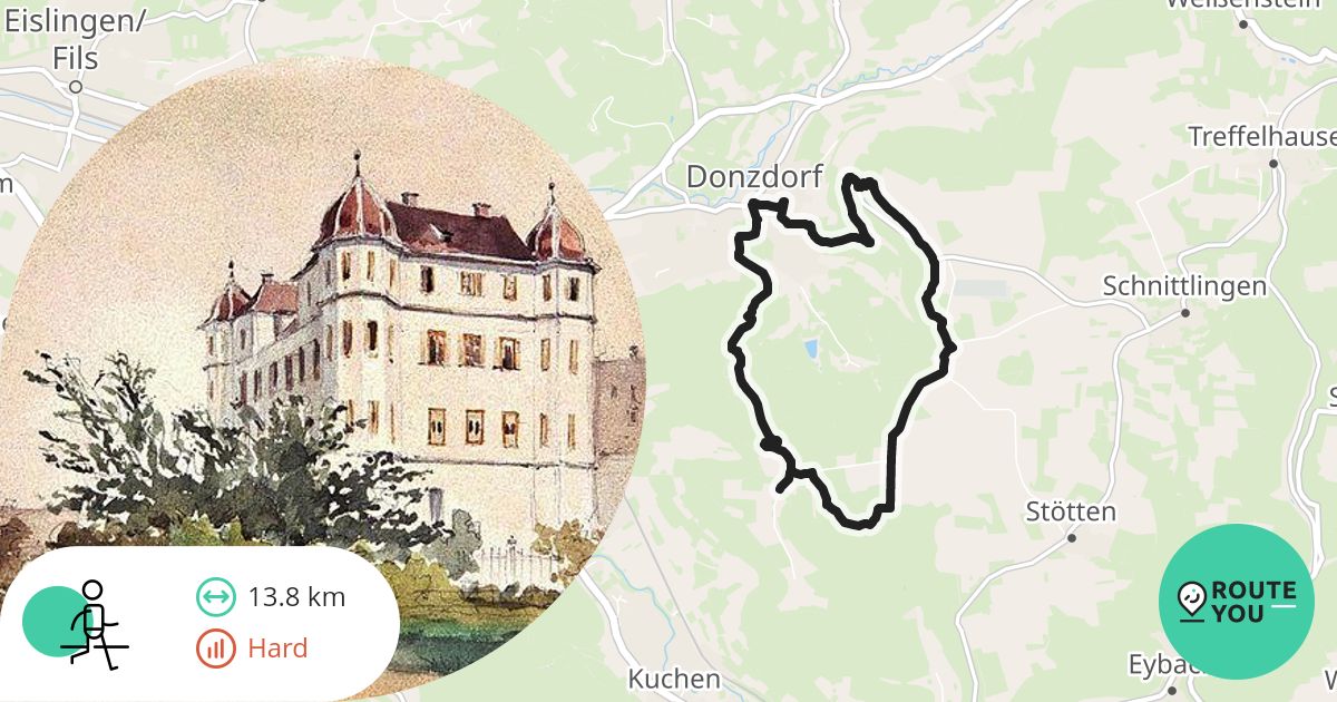 Schloss Burg Scharfenberg und Umgebung - Wanderweg | RouteYou
