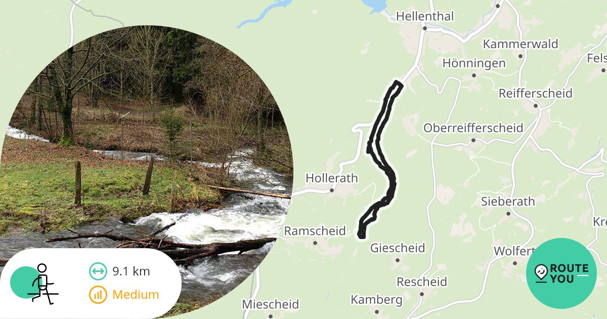 Hellenthal erkunden - Wanderweg | RouteYou
