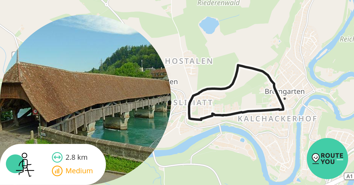 Bremgarten bei Bern: Beim Wandern ist die Aussicht immer besser ...