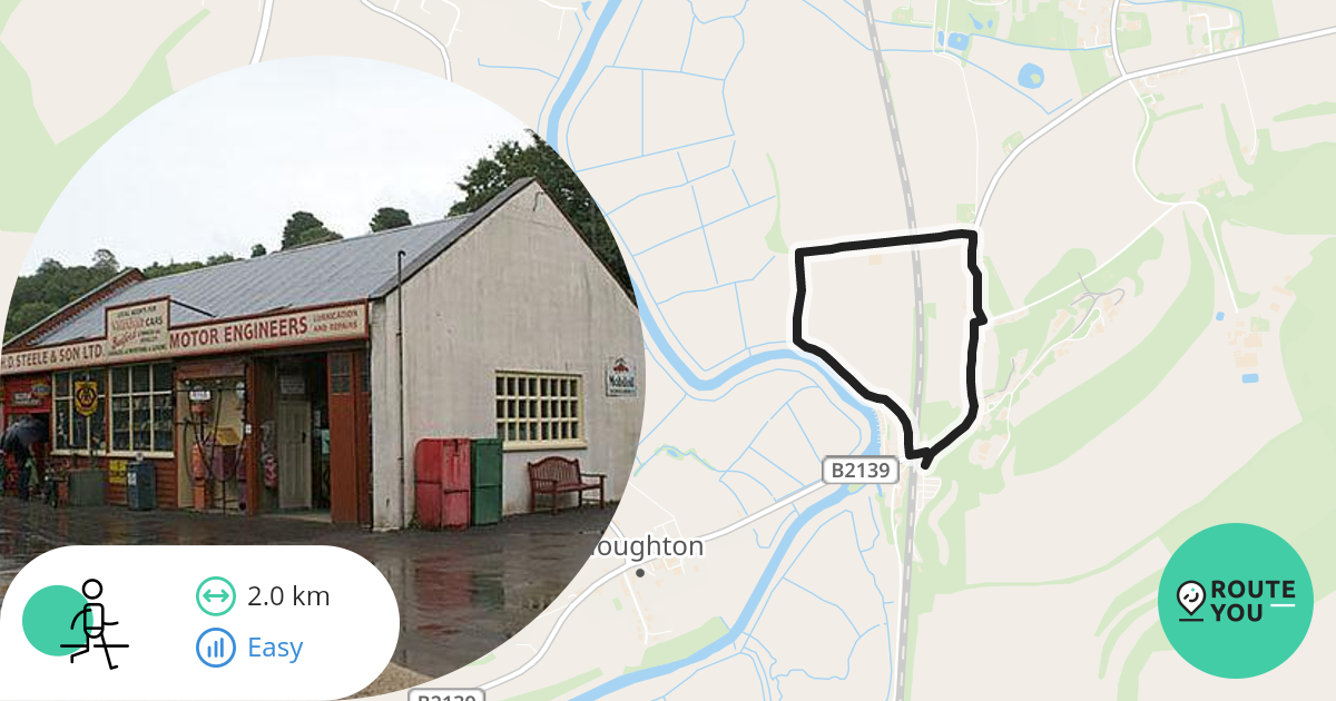 Amberley: nature touring - Walking route | RouteYou