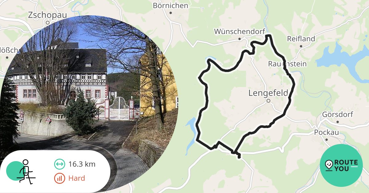 Lengefeld zwischen zwei Rädern - Spazierwege | RouteYou