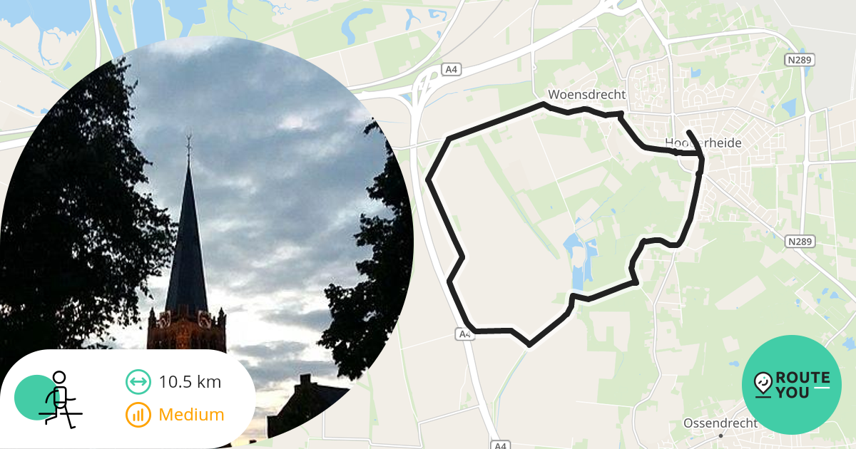 Wandelend in en rond Woensdrecht (via o.a. GR-trajecten) - Wandelroute ...