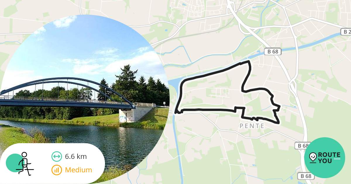 Natur und wandern: Bramsche - Spazierwege | RouteYou