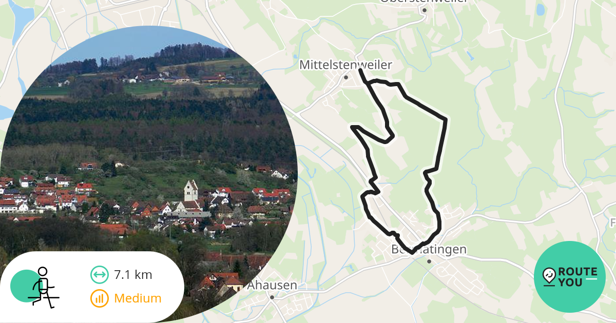 wandern entlang Gesamtanlage Bermatingen - Spazierwege | RouteYou