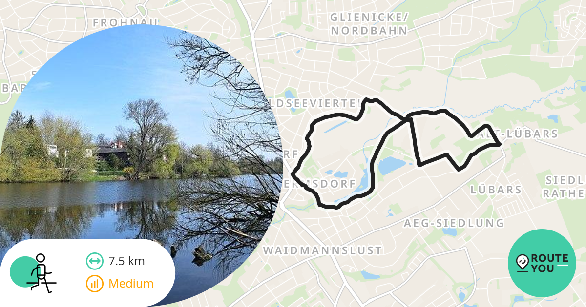 Entlang LF-Strecken: Berlin - Wanderweg | RouteYou