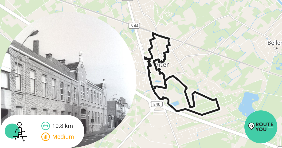 Wandellus Aalter-centrum - Wandelroute | RouteYou