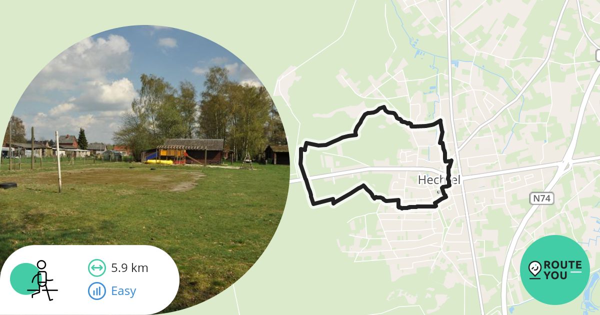 Een rustige wandelroute in de Limburgse Kempen - Wandelroute | RouteYou