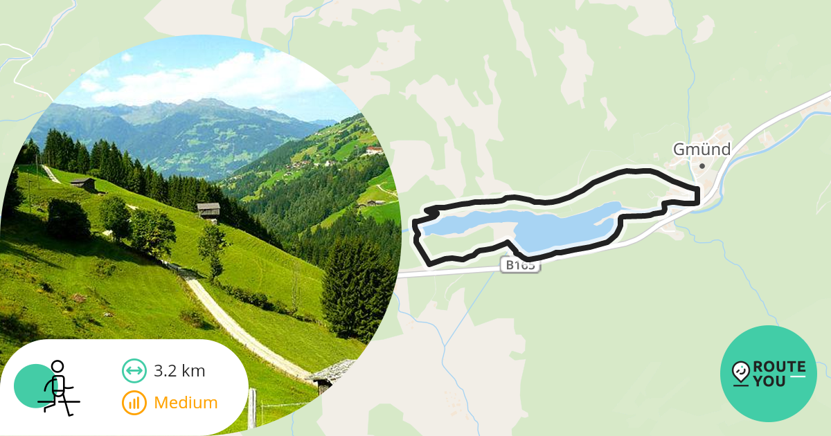 Verkehrsfreie Wanderung in Gerlos - Wanderweg | RouteYou