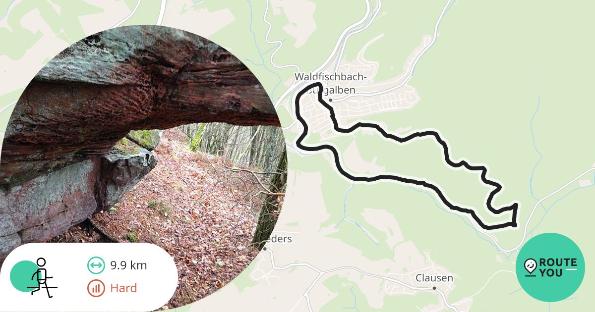 Wanderung in der Region Waldfischbach-Burgalben - Wanderweg | RouteYou