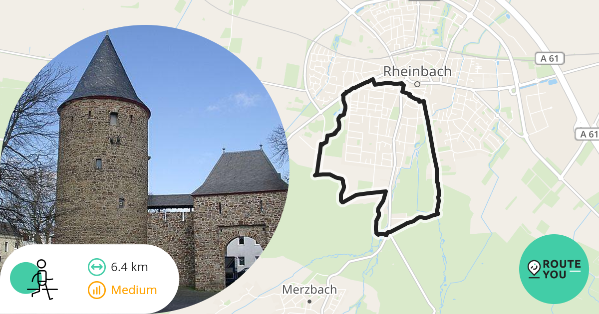Starke Touren: Rheinbach - Spazierwege | RouteYou