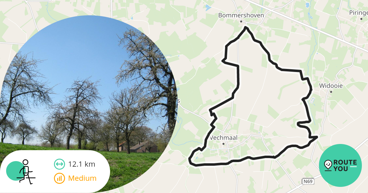 Langs de GR-routes: Haspengouw - Wandelroute | RouteYou