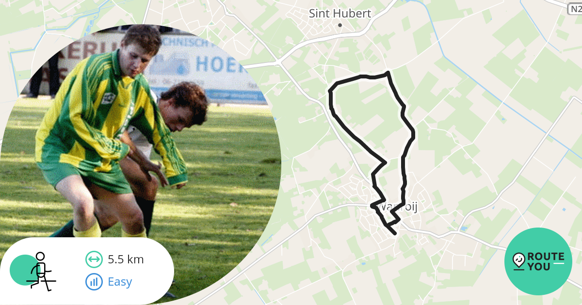 Wegwijs langs onbekende paden - Wandelroute | RouteYou