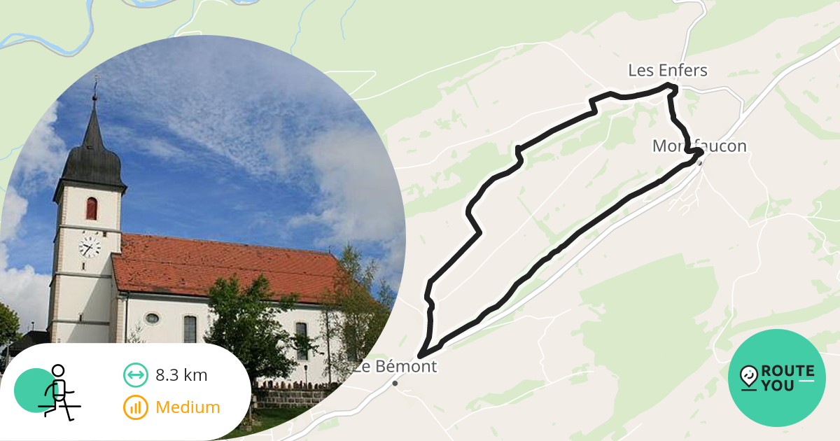 Les plus beaux sentiers et sentiers de randonnée de Montfaucon ...