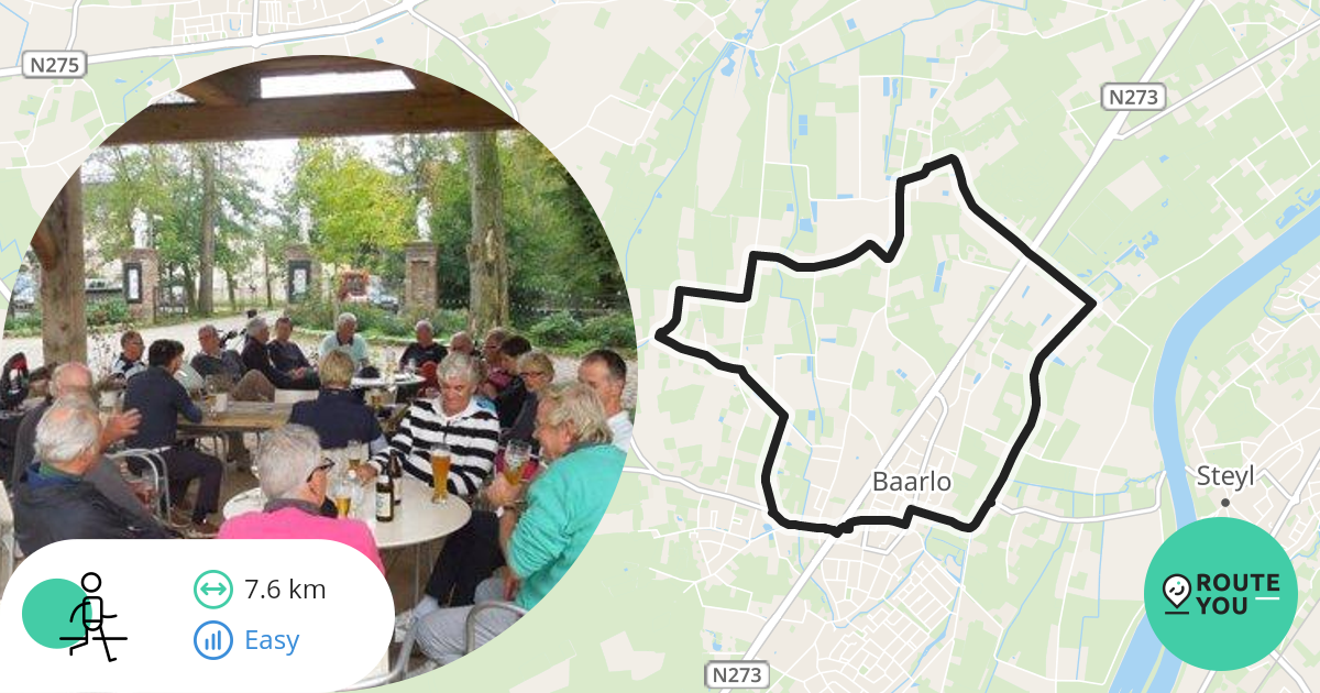 Heerlijk wandelen - Baarlo - Wandelroute | RouteYou