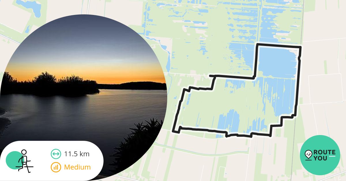 Wandelend in en rond Weiteveen (via o.a. GR-trajecten) - Wandelroute ...