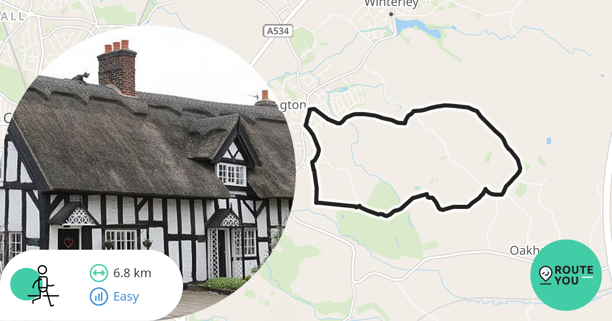 Exploring Haslington - Walking route | RouteYou