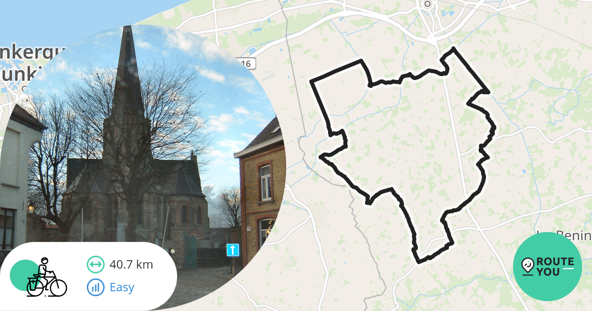 Fietsen in de Westhoek - Fietsroute | RouteYou