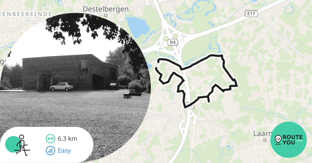 Destelbergen - Wandelroute | RouteYou