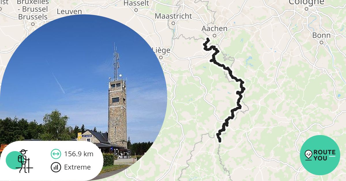 GR 56 Sentiers de l'Est de la Belgique - Hikingroute | RouteYou