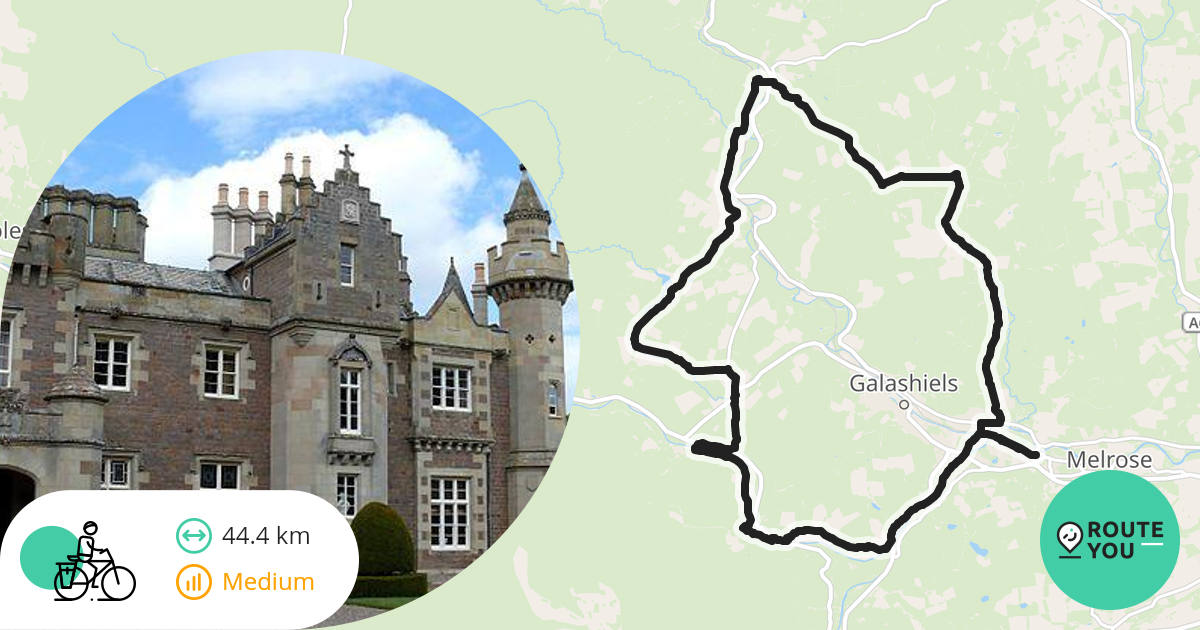 Exploring along water: Ettrick Water - Recreational cycle route | RouteYou