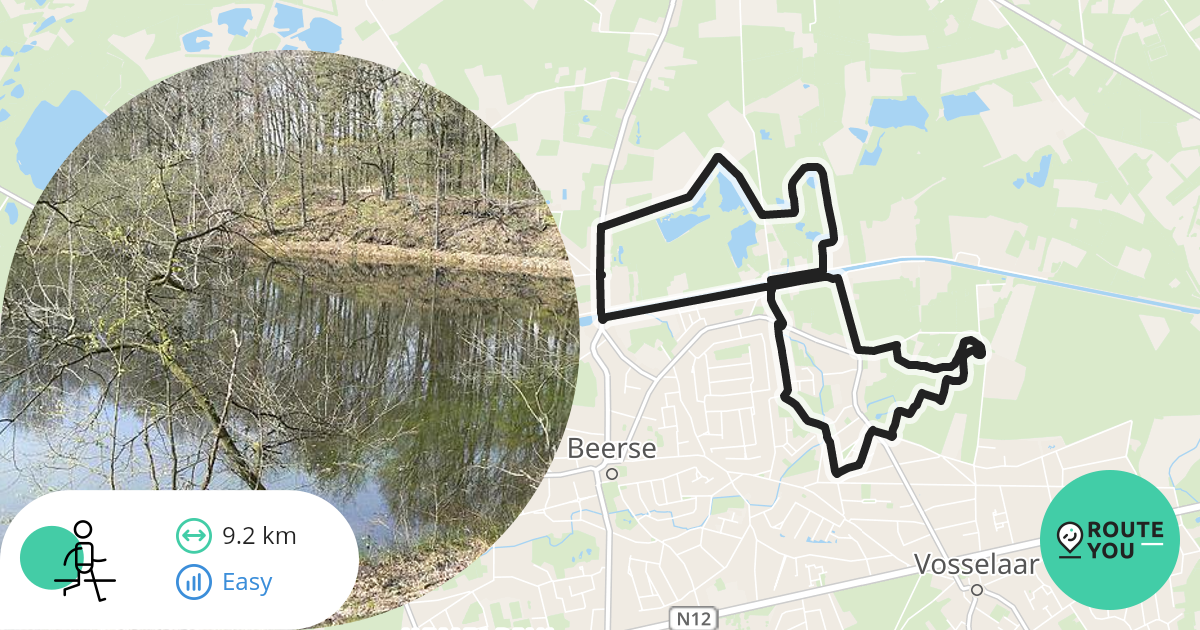 Visput Beerse-‘t Hof Vosselaar - Wandelroute | RouteYou