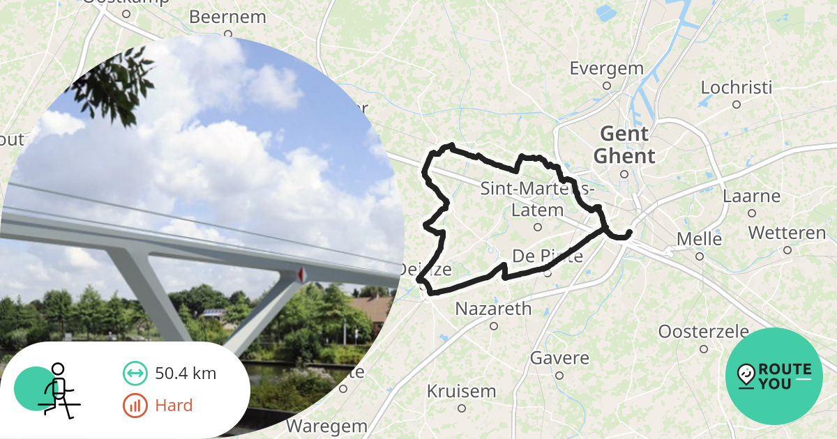 Landegem - Wandelroute | RouteYou