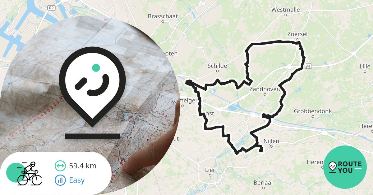 Nijlen - Road bike route | RouteYou
