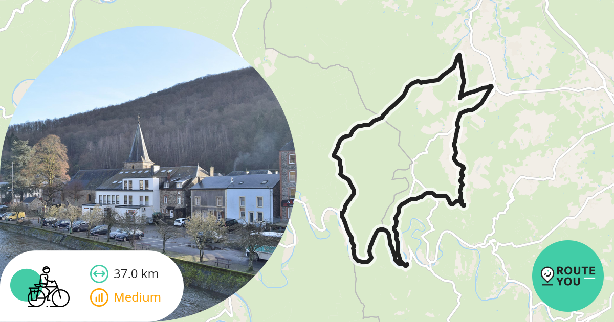 Fietsen langs de Semois en de Semoy - Fietsroute | RouteYou