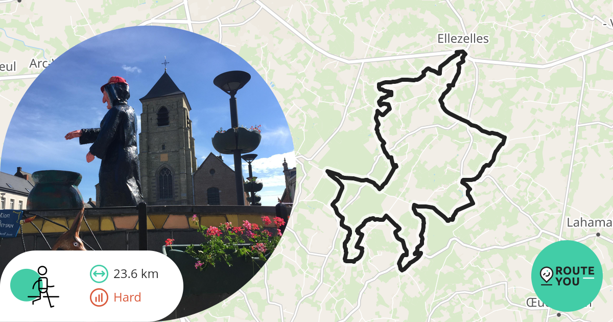 Ellezelles en haar zuiderse bossen - Wandelroute | RouteYou