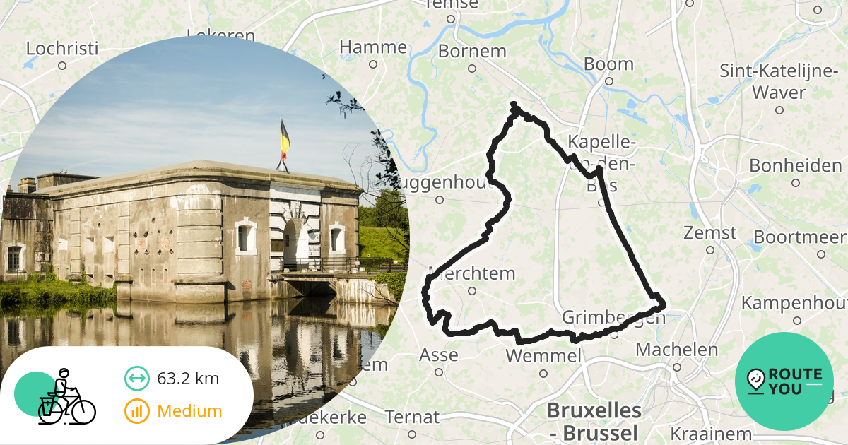 Puurs-Sint-Amands - Recreatieve fietsroute | RouteYou