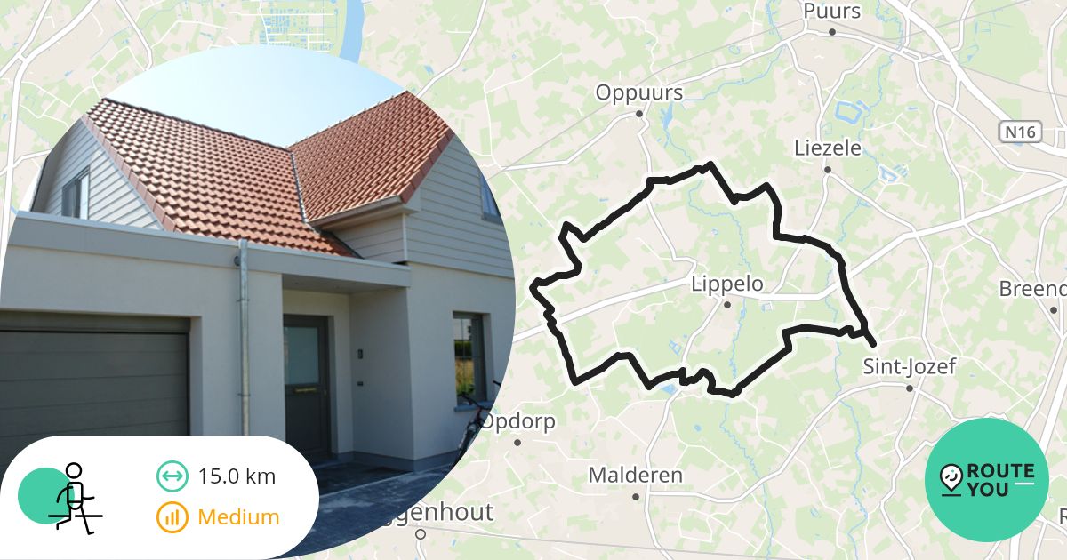 Puurs-Sint-Amands - Wandelroute | RouteYou