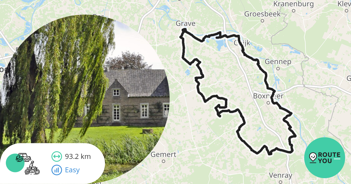 MenE Een mooi stukje Brabant - Motor- en autoroute | RouteYou