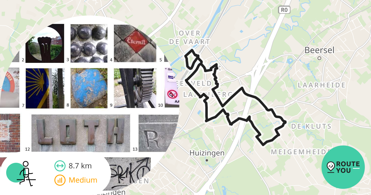 Fotozoektocht (her)ken je dorp Lot - Wandelroute | RouteYou