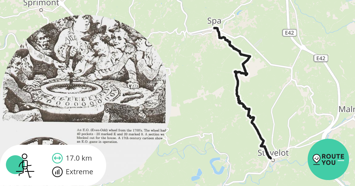Spa - Stavelot GR5 - Wandelroute | RouteYou