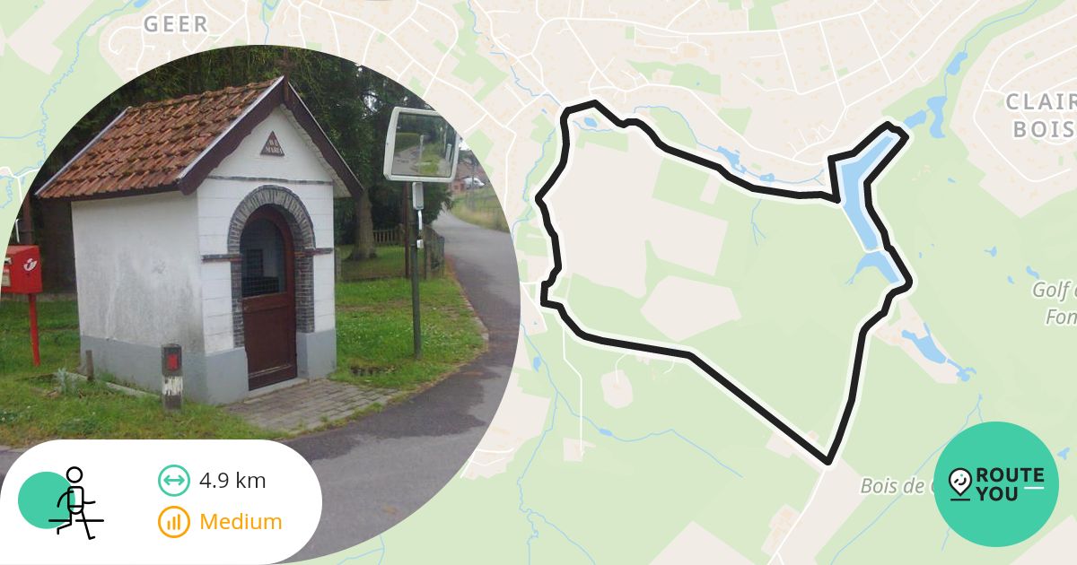 10000- Dworp naar Zevenbronnen - Wandelroute | RouteYou