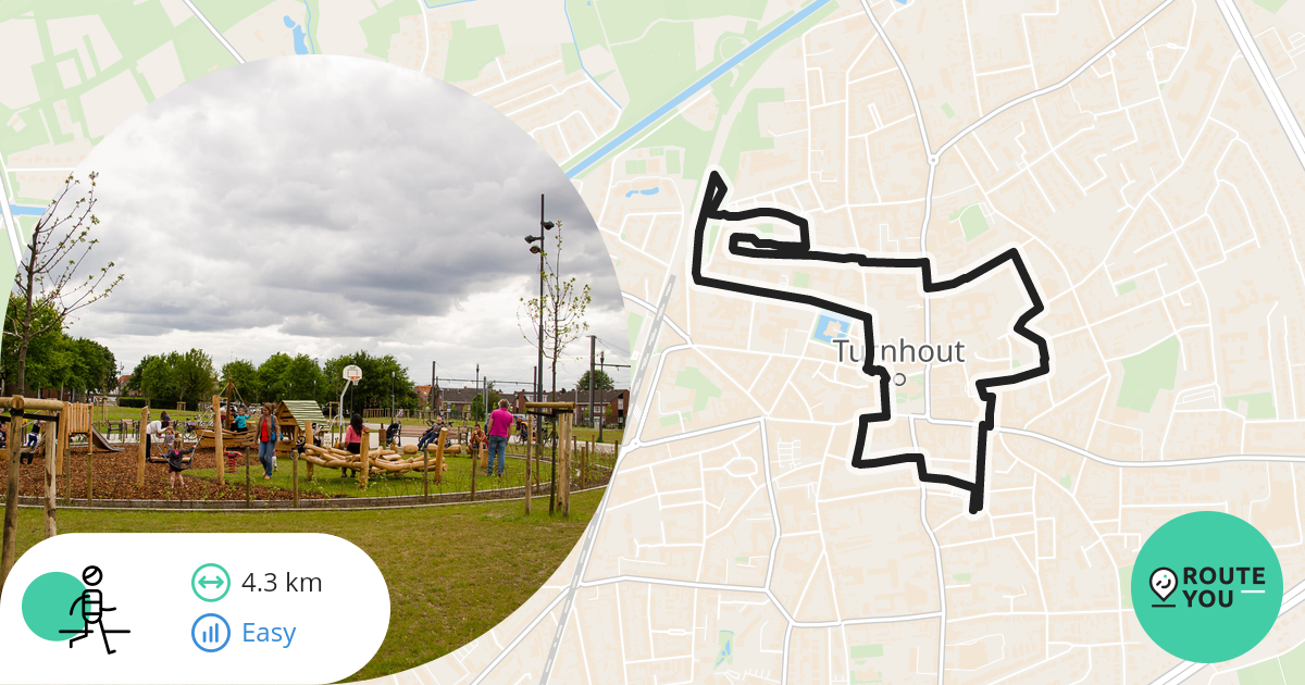 Langs rustige plaatsen in het centrum Turnhout - Recreatieve ...
