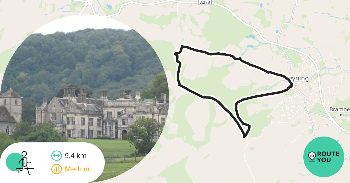 Steyning - Roundhill Romp - Walking route | RouteYou