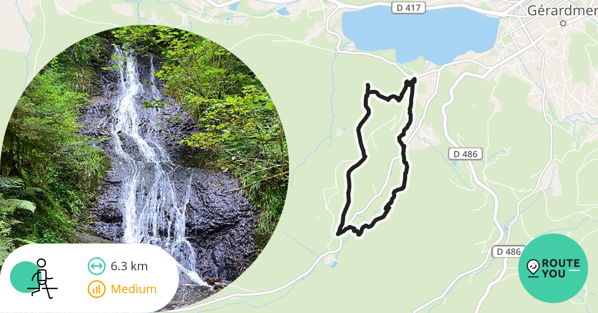 Le saut de la Bourrique - Gerardmer 6.2km - Itinéraire à pied | RouteYou