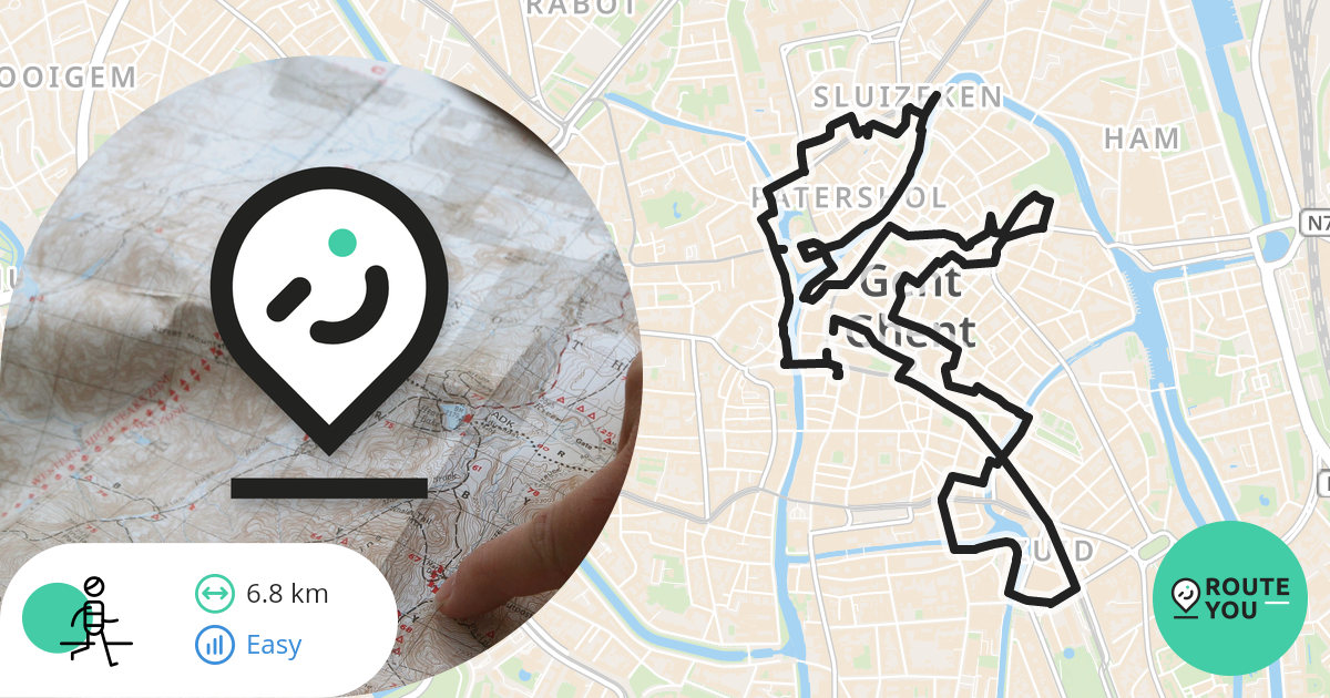 Gent Centrum - Recreatieve wandelroute | RouteYou