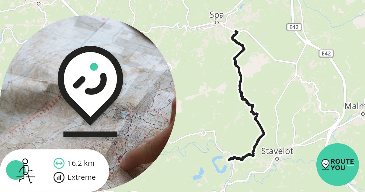 Stavelot - Spa - Wandelroute | RouteYou