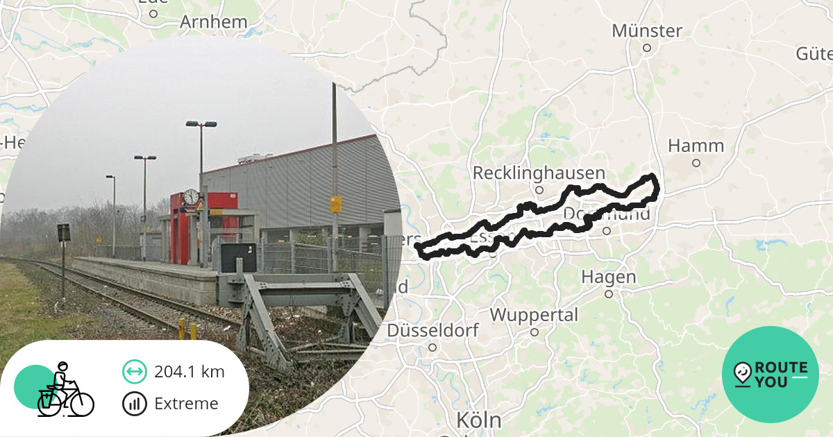 Emscher Park-Radweg - Fahrradroute | RouteYou