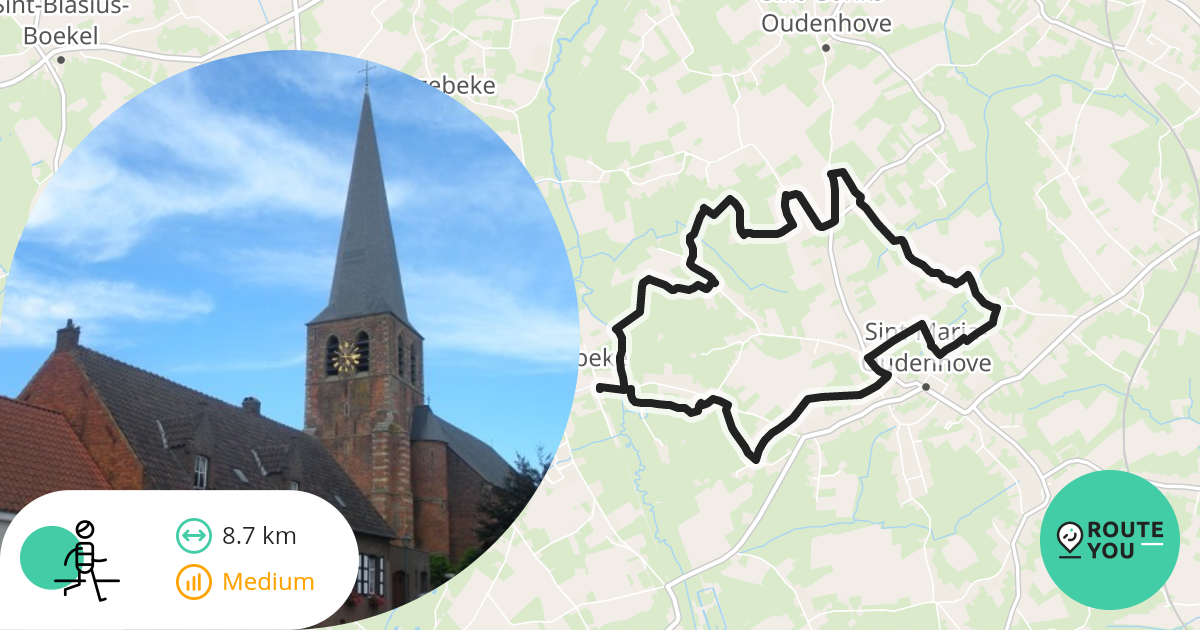 Berendries wandelknooppunten - Recreatieve wandelroute | RouteYou