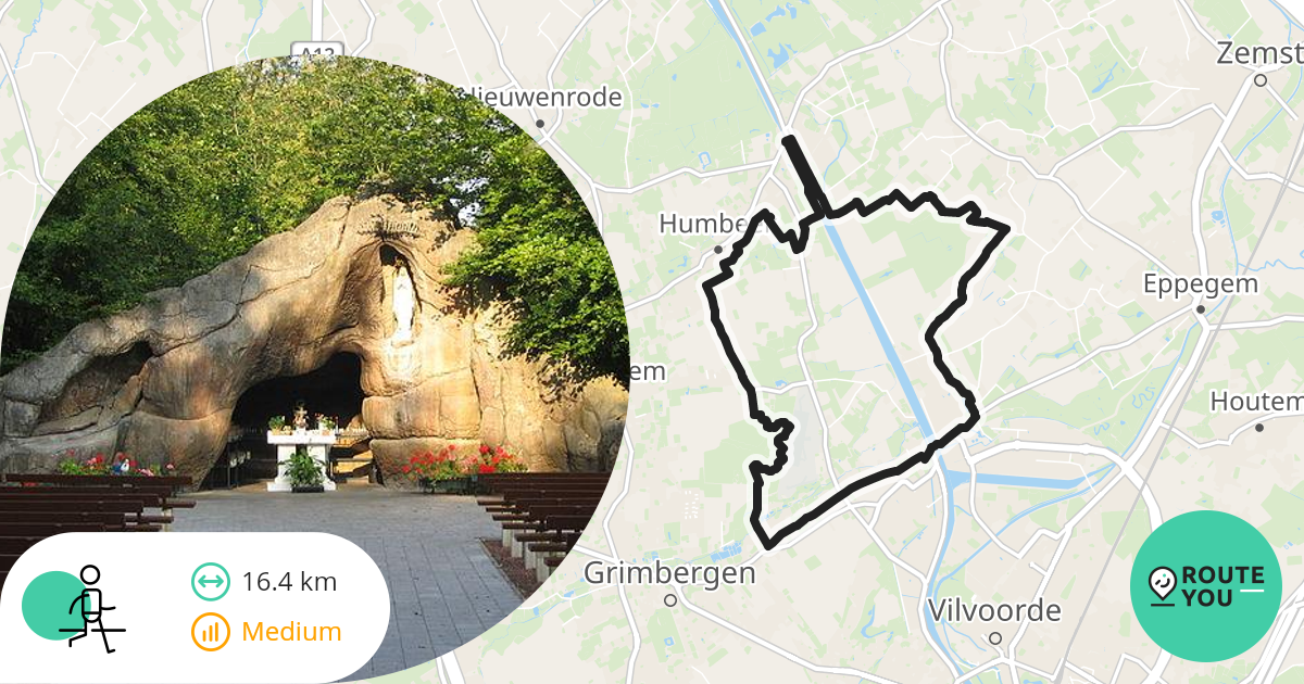 (A) Wandeling-Humbeek - Wandelroute | RouteYou