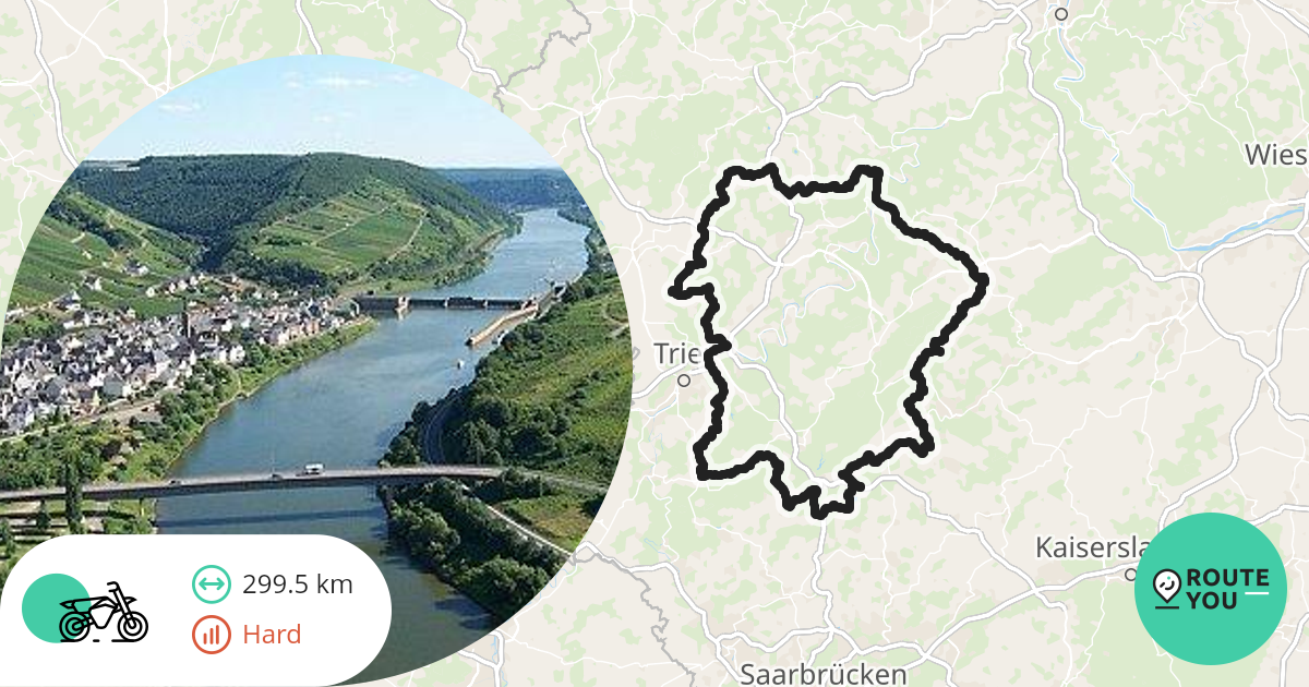 Manderscheid - Vulkaneifel en Hunsrück - Toermotorroute | RouteYou