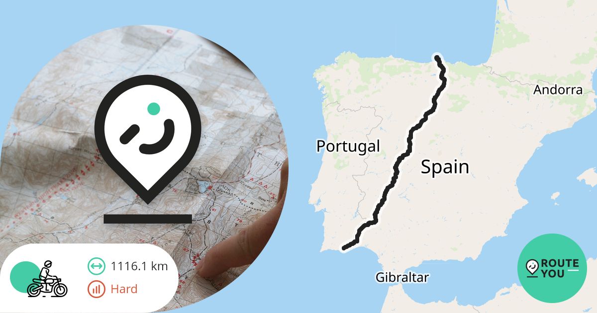 Santander Ferry- Faro - Motorcycle route | RouteYou