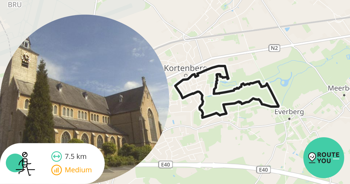 Wandelzoektocht Kortenberg 2021 - Recreatieve wandelroute | RouteYou