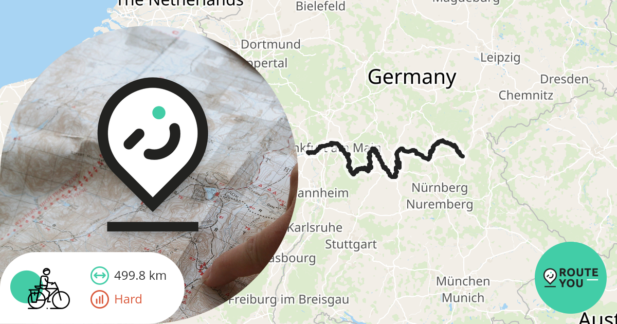 Main-Radweg - Recreatieve fietsroute | RouteYou