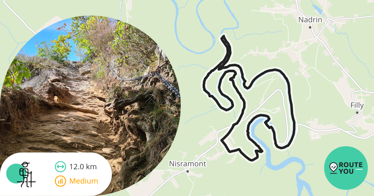 Avontuurlijke wandeling Barrage Nisramont - klimmen over Le Herou ...