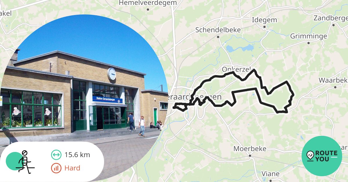 Coronatocht - Padstappers - Geraardsbergen - Muur - Bosberg - aangepast ...