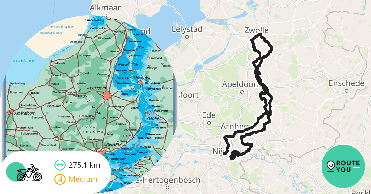 IJssellinie - Toermotorroute | RouteYou